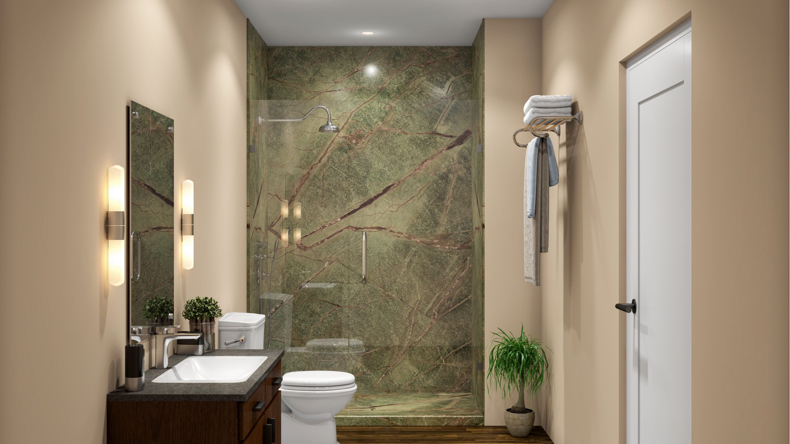 3 Panel Alcove Shower - Fox Valley Home Services